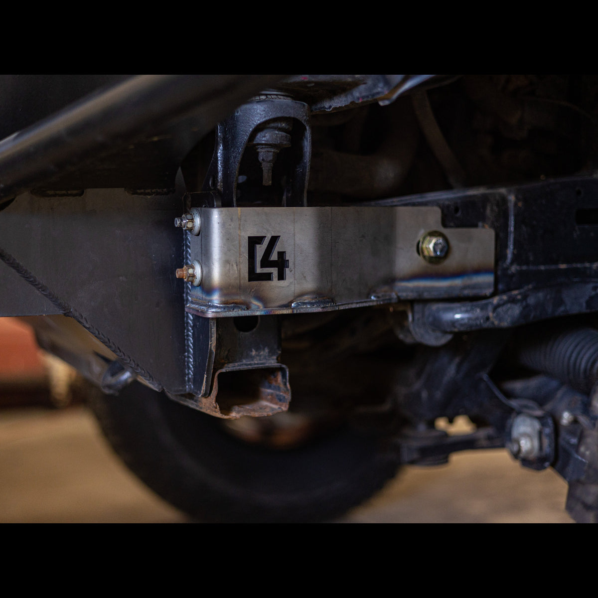C4 Fabrication 16-23 3rd Gen Toyota Tacoma Front Bumper Frame Support ...