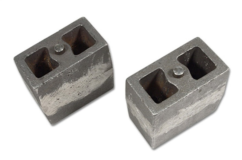 Tuff Country 5.5in Cast Iron Lift Blocks (3in Wide/ Tapered) Pair ...