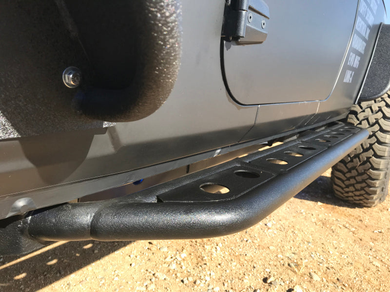 Fishbone Offroad 07-18 Jeep Wrangler JK 4 Door Steel Side Steps - Blac ...