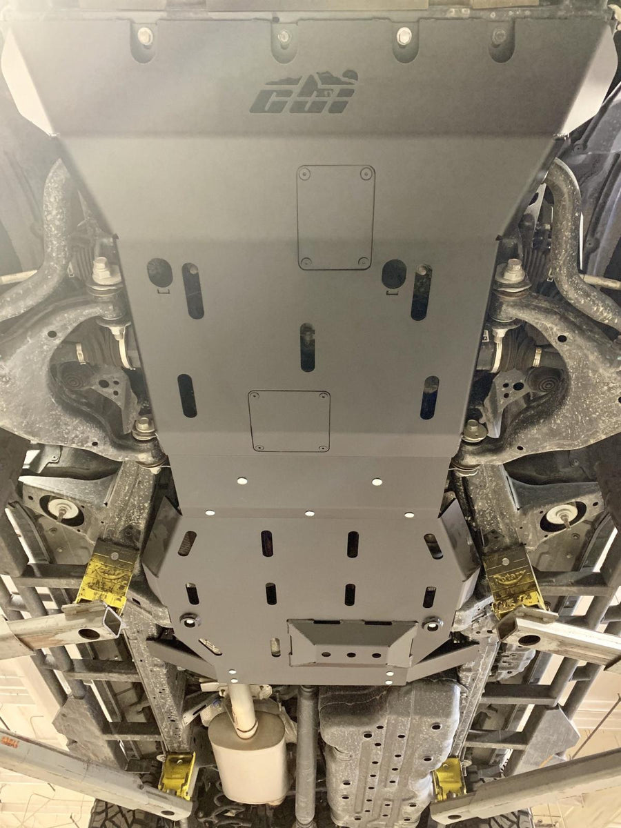 5th Gen Toyota 4Runner Full Skid Plates Powdercoat Gray 10-22 Toyota ...