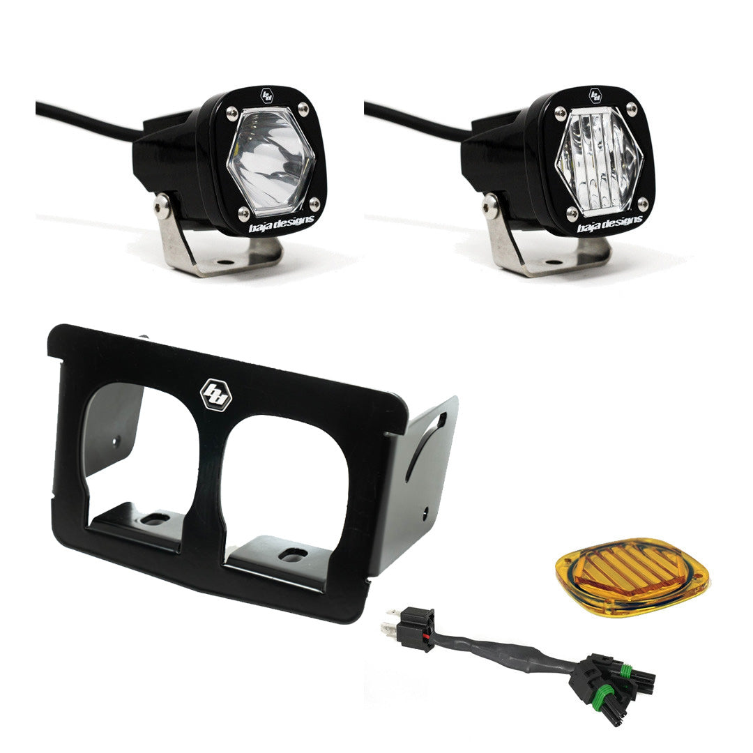 Suzuki, DRZ400/S/SM, DR650/SE/R/RE/S Dual S1 Headlight Kit – Cali ...