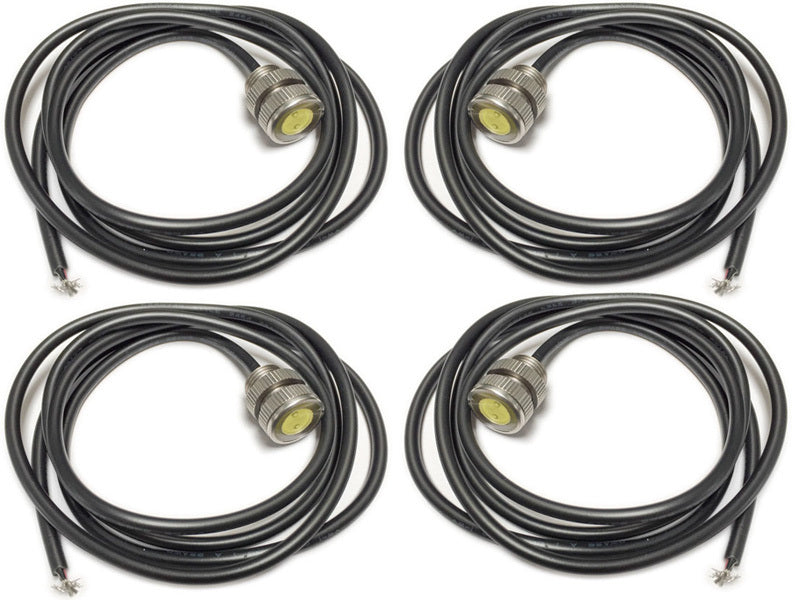 Artec Industries (4-Pack) - Led Bolt Light - 3 Watt Cool White Stainle ...