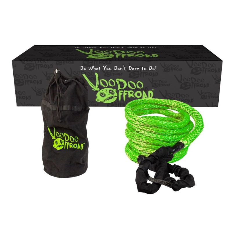 Voodoo Offroad 2.0 Santeria Series 7/8in x 30 ft Kinetic Recovery Rope ...