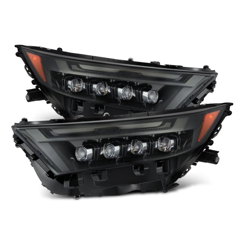 AlphaRex 19-23 Toyota RAV4 (High Trim) NOVA LED Projector Headlights A ...