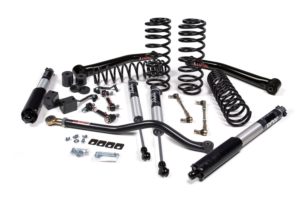 1.5" J-Spec Lift Kit FOX 2.5 IFP Shocks 2018+ Wrangler JL – Cali Raised ...