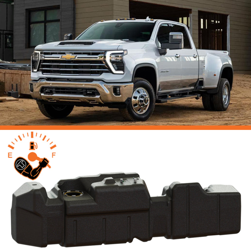 Titan Fuel Tanks 20-24 GM 2500/3500 Duramax Crew Cab Long Bed 60 Gallo ...