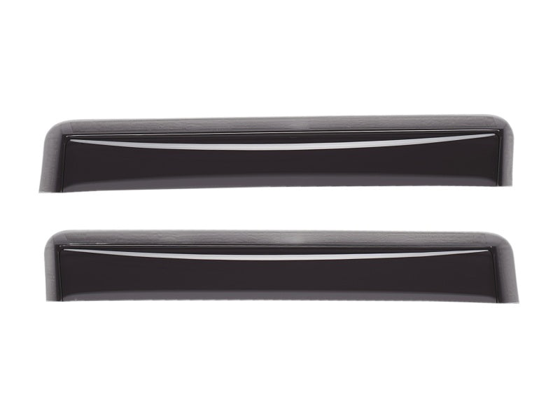 WeatherTech 20-24 Subaru Outback Rear Side Window Deflectors - Dark Sm ...