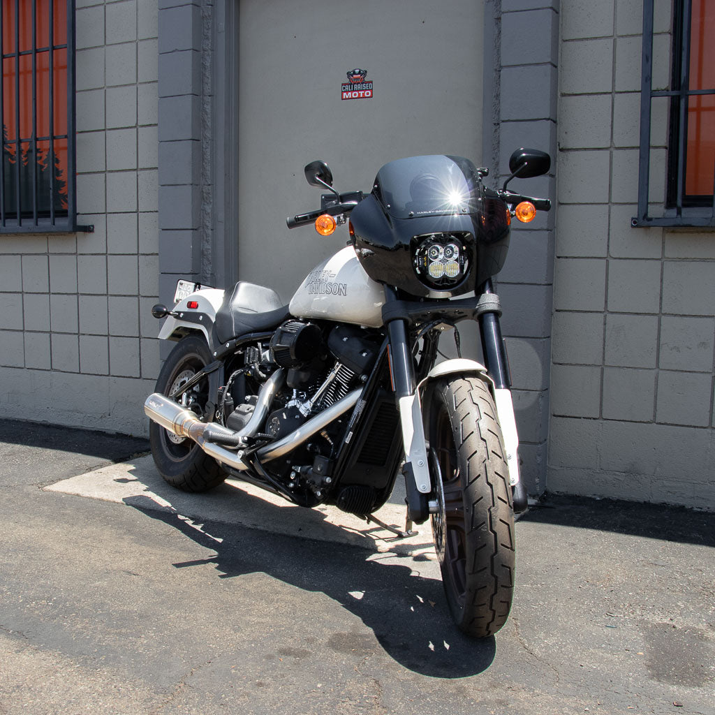 A10 MOTO 3.5" LP4 Mount for Low Rider S 1/4 Fairing and Stock – Cali ...