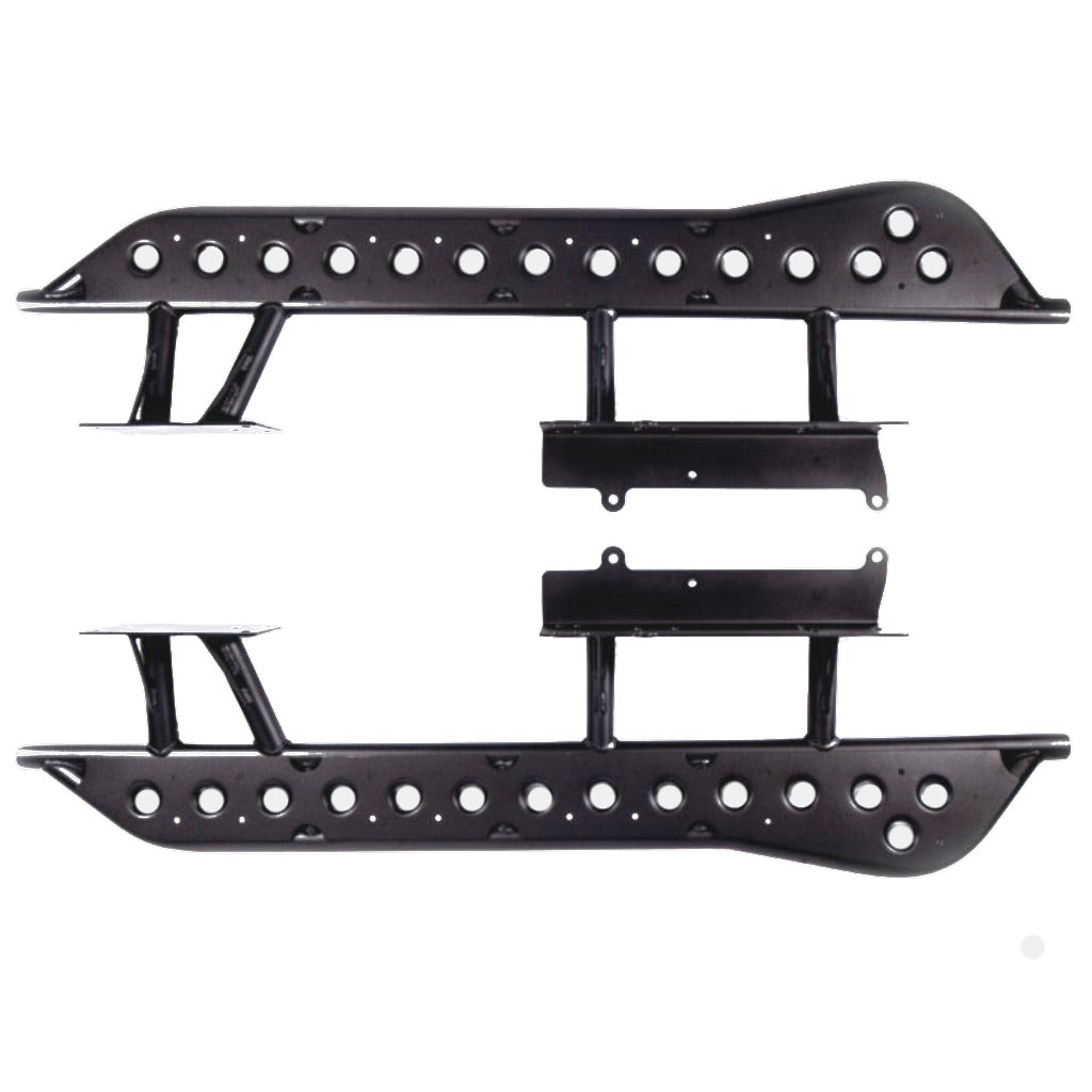 2010-2022 Toyota 4Runner 0 Degree Step Rock Sliders by Cali Raised Led ...
