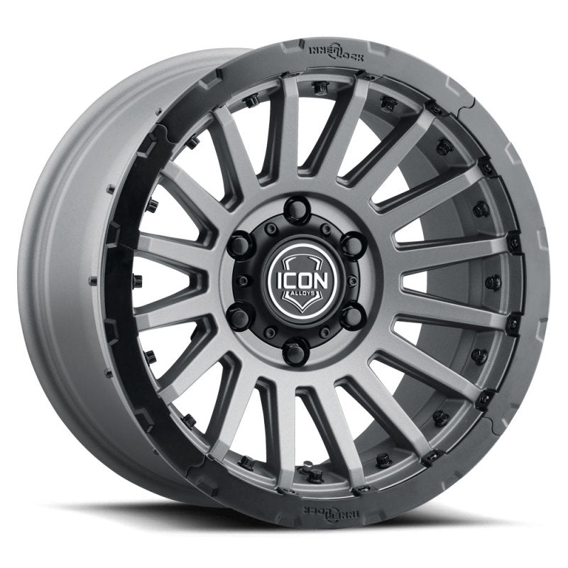 ICON Recon Pro 17x8.5 8 x 170 6mm Offset 5in BS Charcoal Wheel – Cali ...