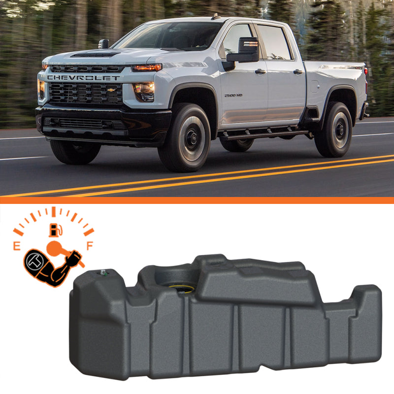 Titan Fuel Tanks 20-24 GM 2500/3500 Duramax Crew Cab Short Bed 56 Gall ...
