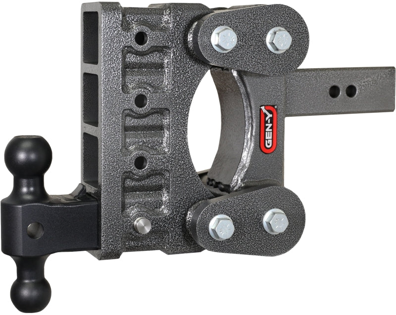 Gen-Y The Boss Torsion-Flex 2.5in Shank 6in Drop 2.4K TW 21K Hitch w/G ...