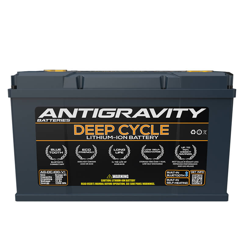 Antigravity DC-100-V1 Lithium Deep Cycle Battery – Cali Raised Offroad