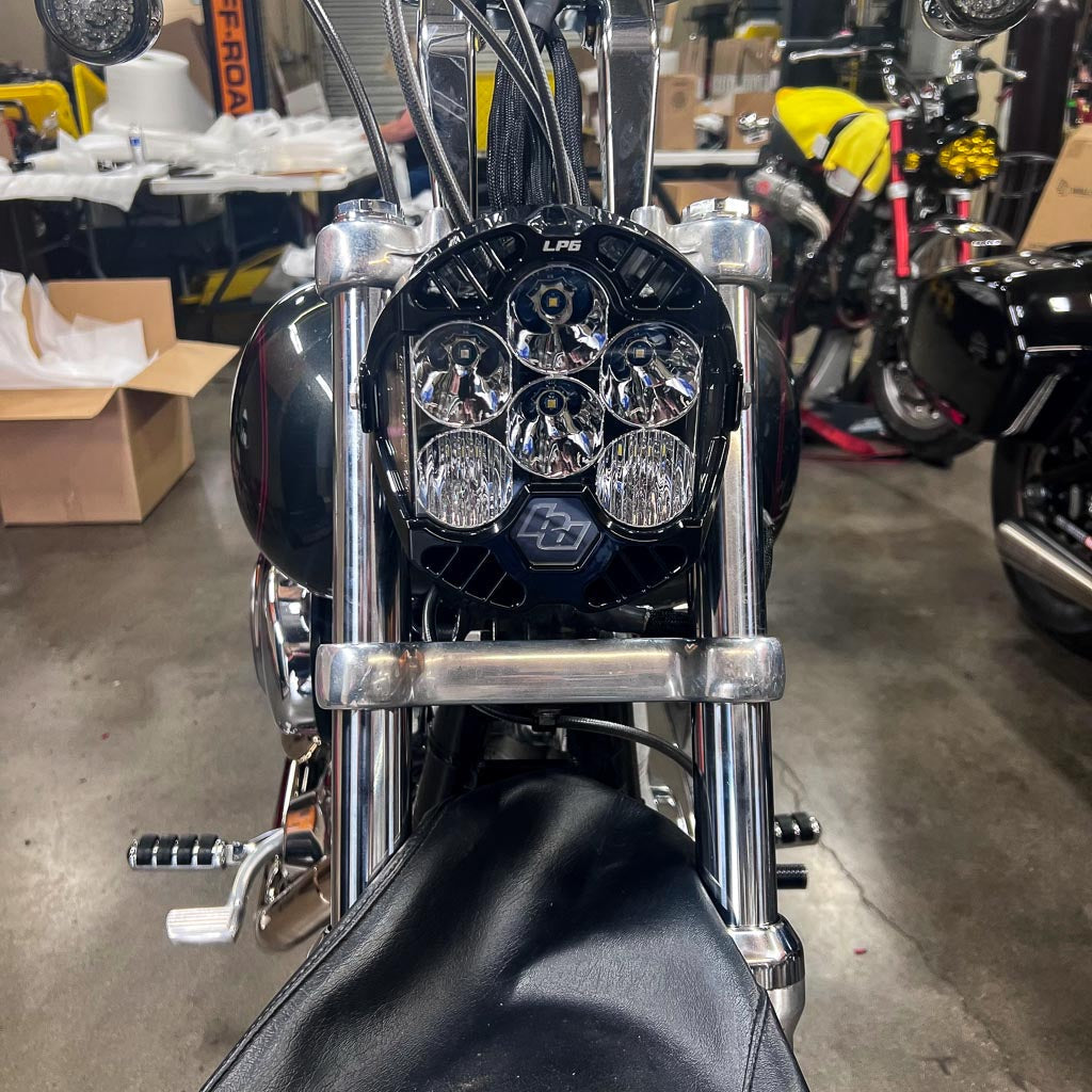 A10 MOTO 3.5" Dyna Narrow Fork LP6 Mount Naked (No Fairing) Combo Kit ...