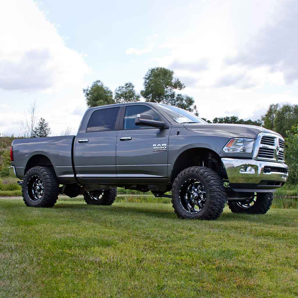 2013-2018 Dodge Ram 3500 Truck 4WD w/ Rear 4" 4-Link Suspension Lift K ...