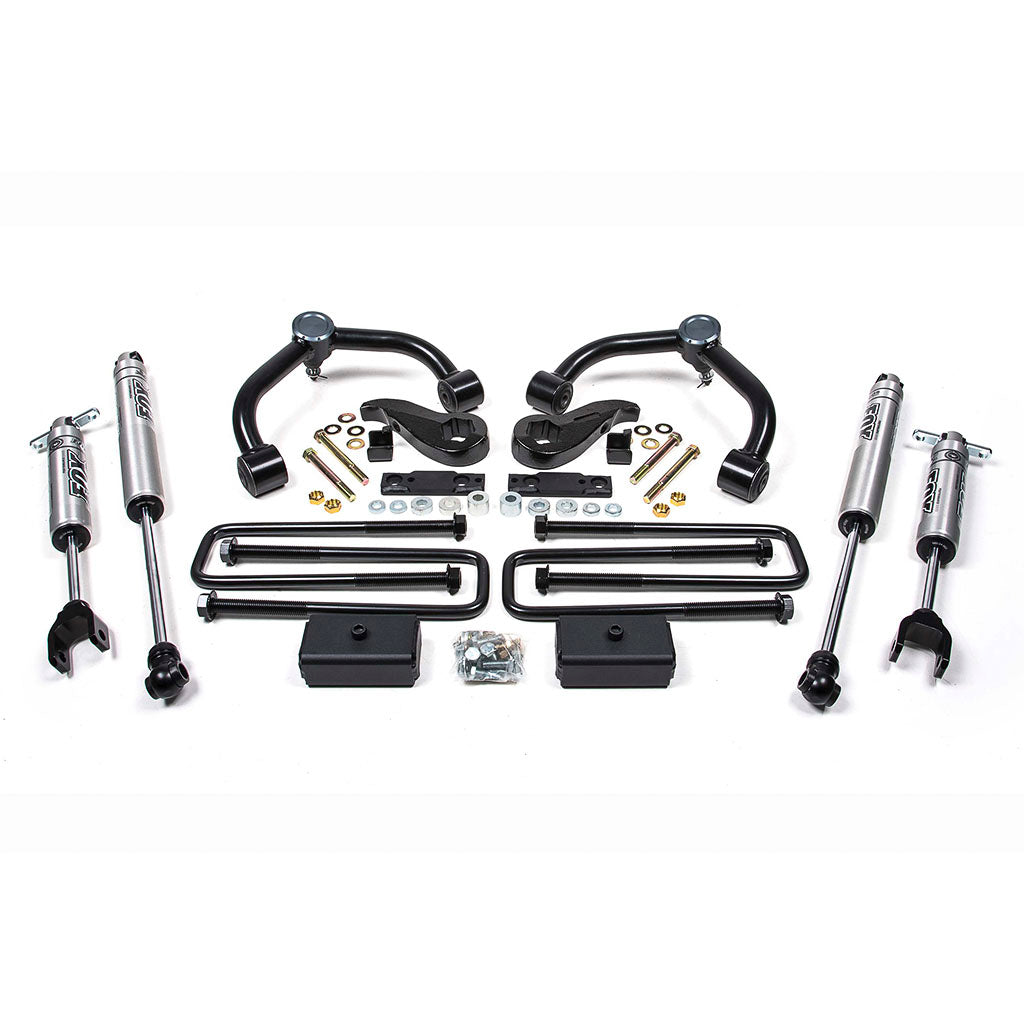 2020-2023 Chevy GMC 1 Ton Truck 4WD 3" UCA Lift Kit (w/ Fox 2.0) - 760 ...