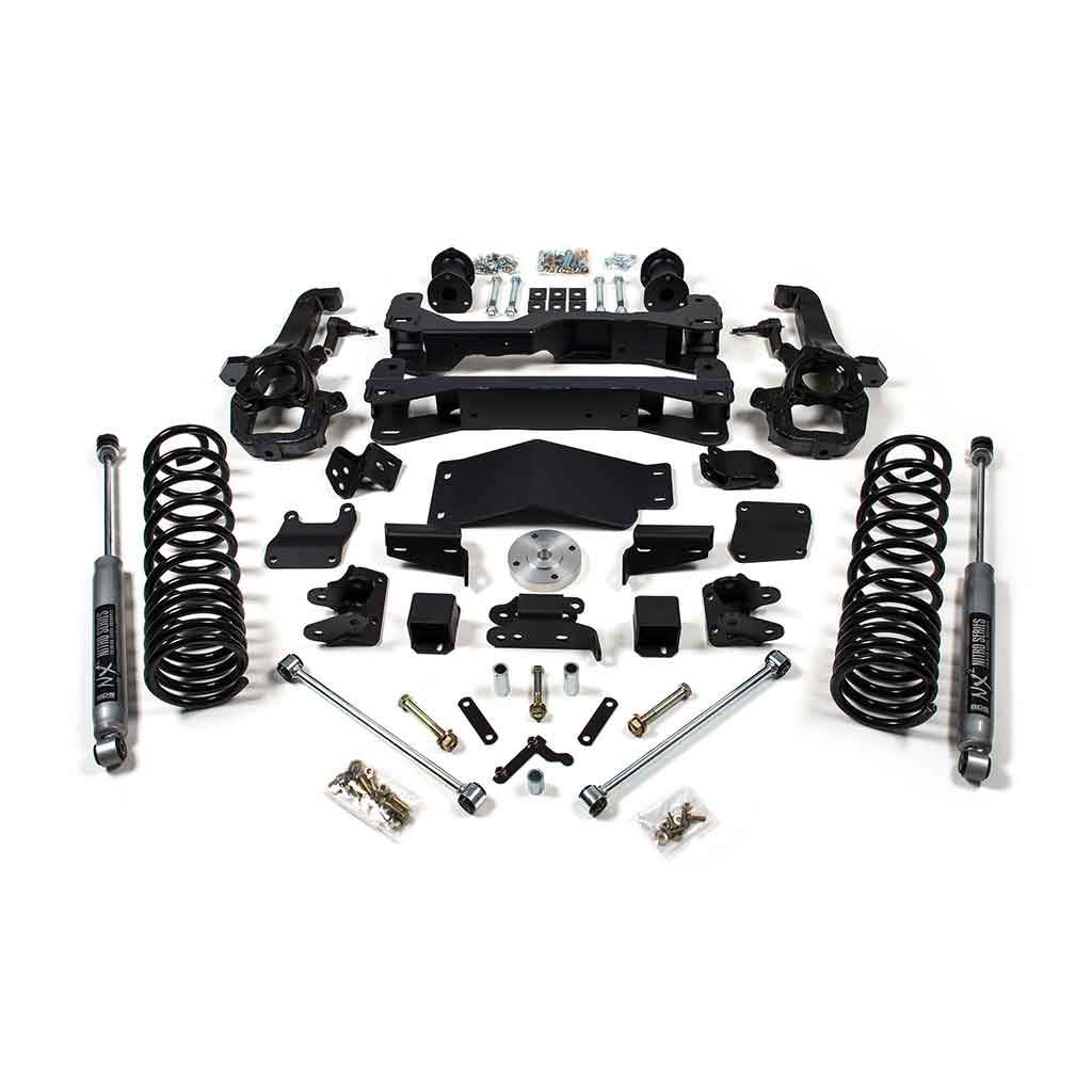 2019-2022 Dodge Ram 1500 Truck 4WD w/o Air Ride 4" Lift Kit - 1663H ...