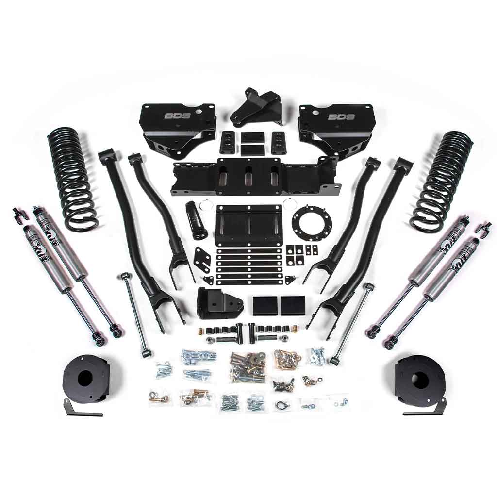 2019-2022 Dodge Ram 2500 Truck 4WD w/ Rear 6" 4-Link Lift System Diese ...