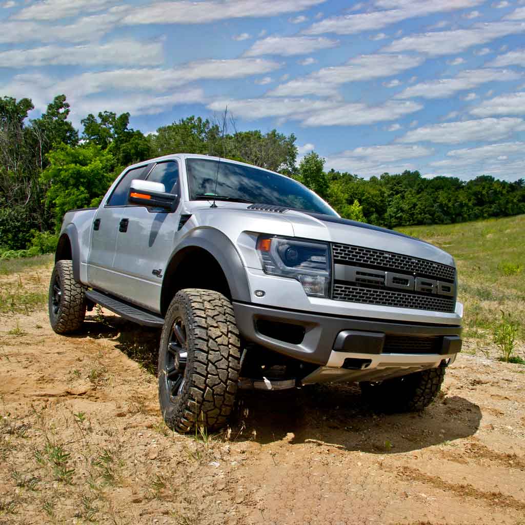 2014 Ford F150 Raptor 4WD 4" Lift Kit - 1508H – Cali Raised Offroad