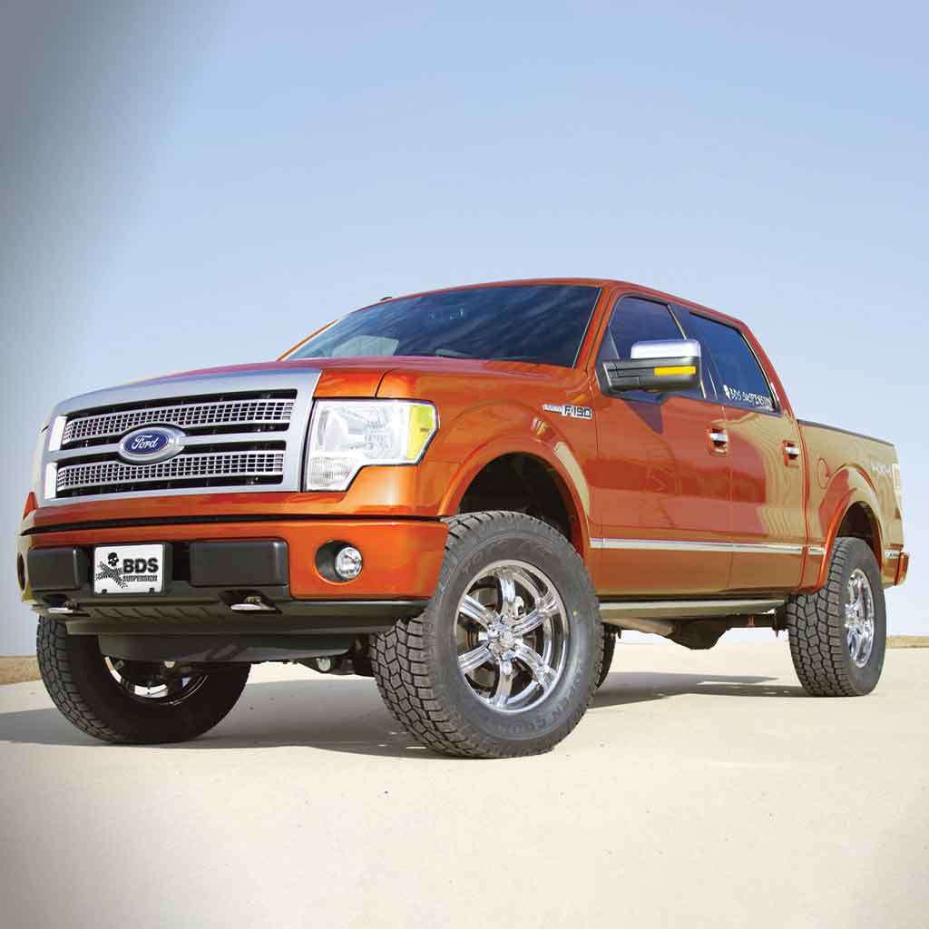 2009-2013 Ford F150 4WD 4" Lift Kit - 598H – Cali Raised Offroad