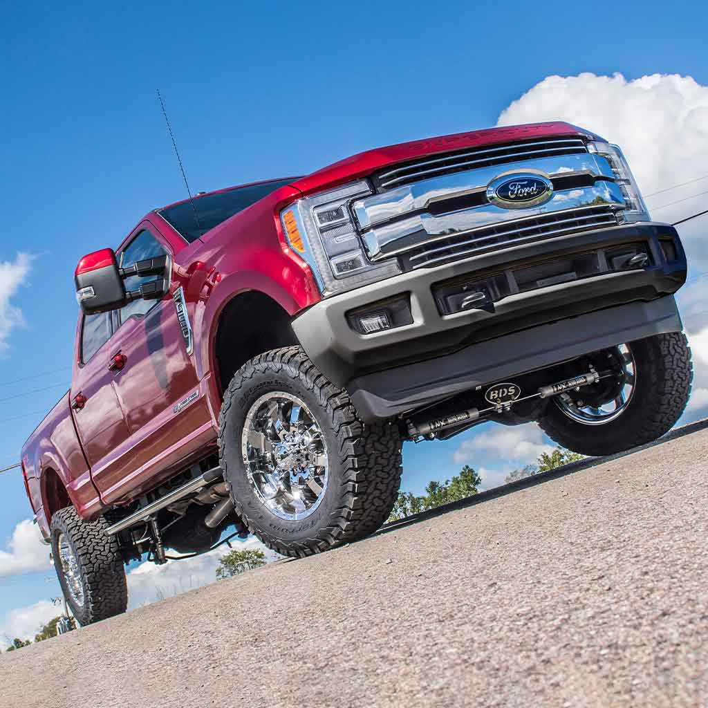2017-2019 Ford F250-F350 Super Duty 4WD 4" Radius Arm Lift Kit - 1520H ...